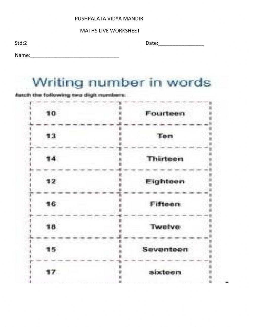 Live worksheet worksheet | Live Worksheets