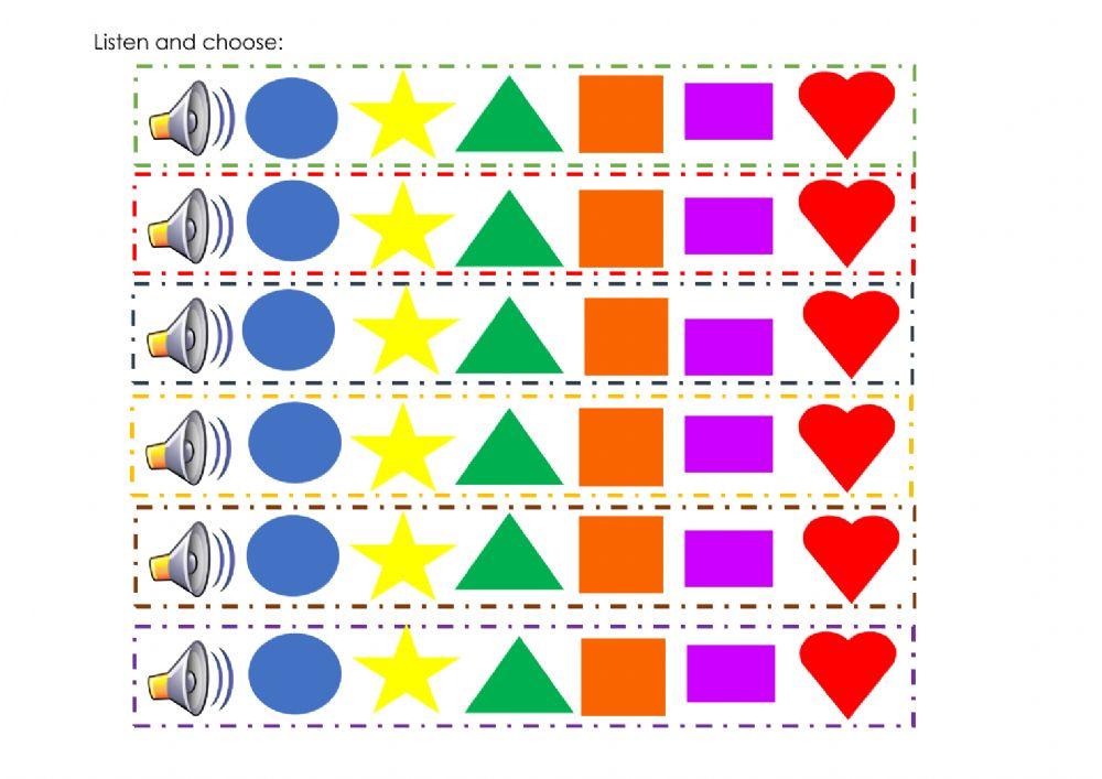 5722441 | listen and choose shapes and colours | amayab