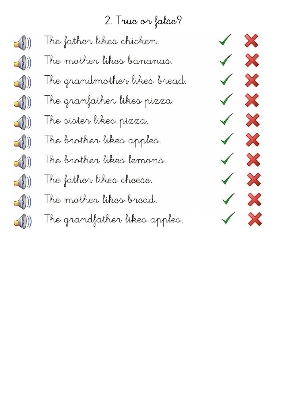 222347 | Family and food | JosemariaN | LiveWorksheets