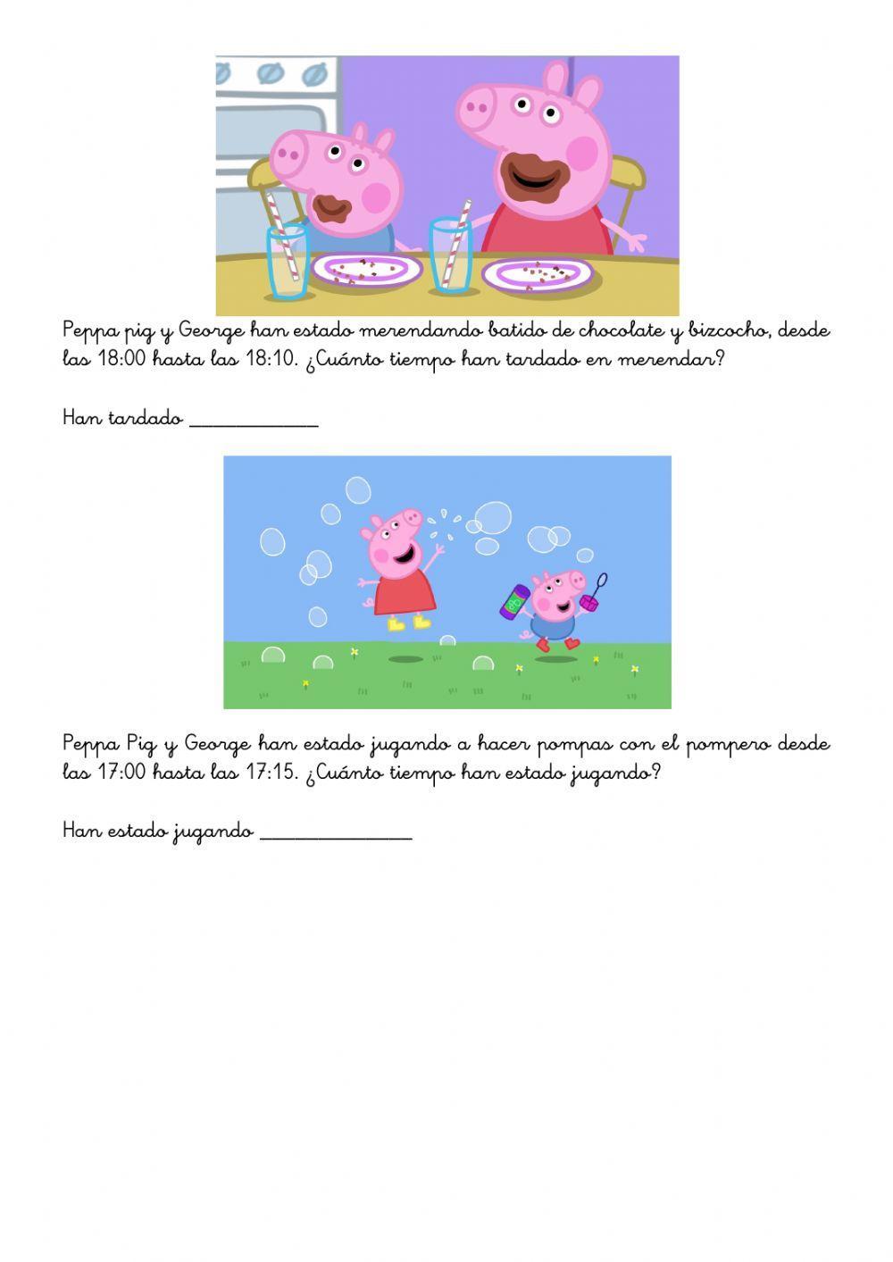 ¿Cuánto han tardado...? worksheet | Live Worksheets