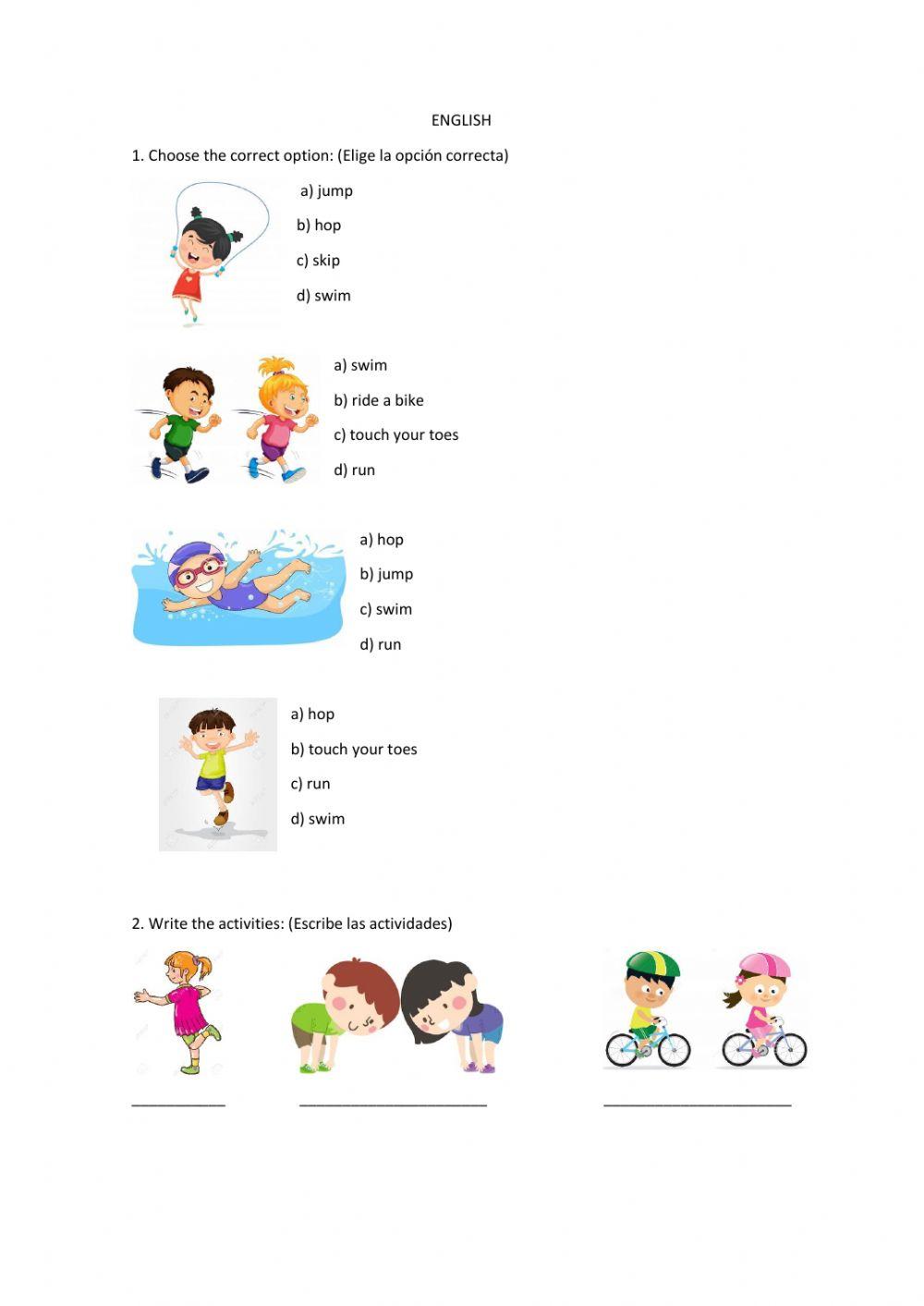 Vocabulary: Activities Unit 5 2405 | Cristina Sanguino