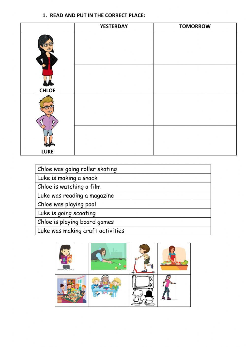 Read and put in the correct place 223985 | Maestro_Isaac