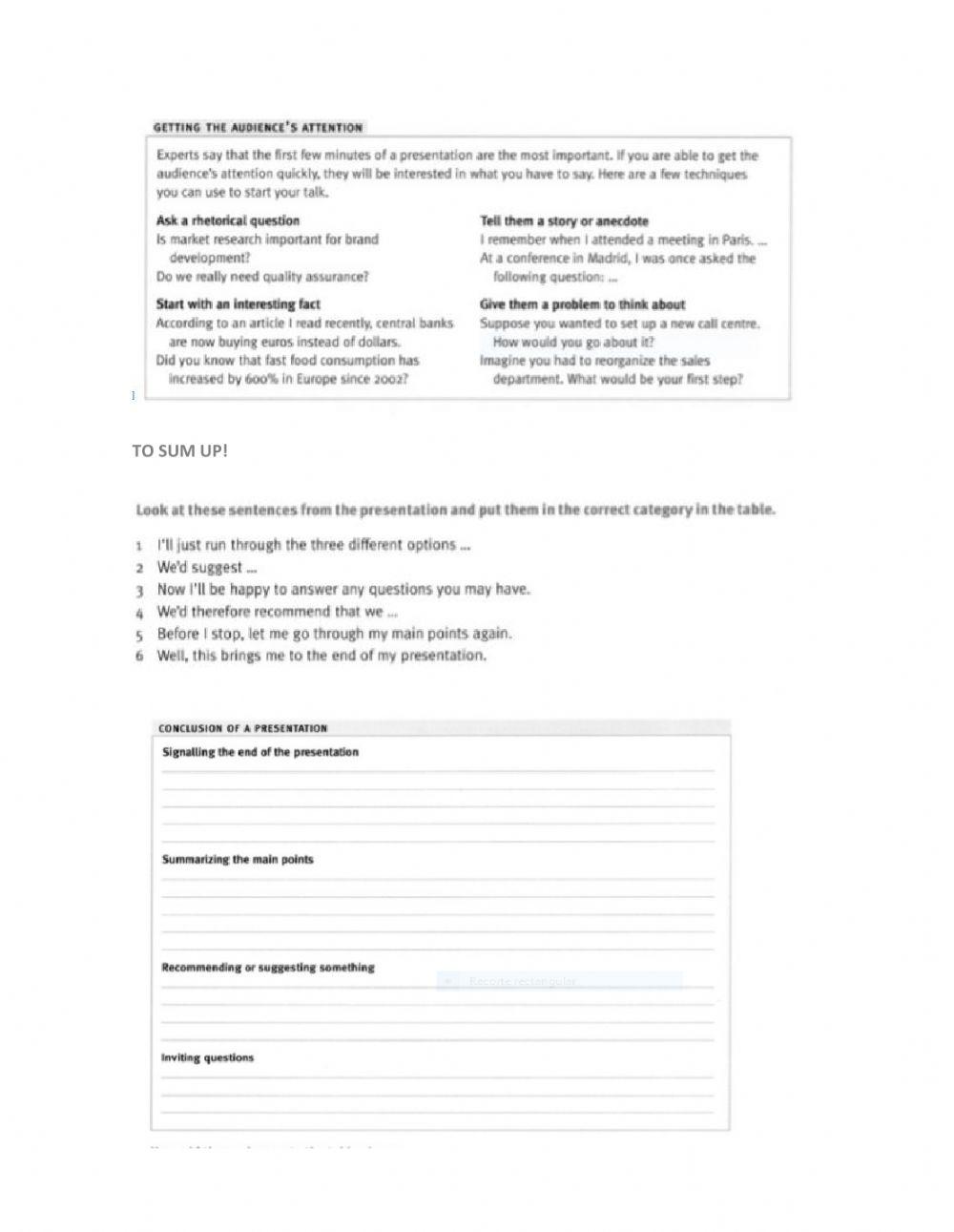 Negotiations online exercise for | Live Worksheets
