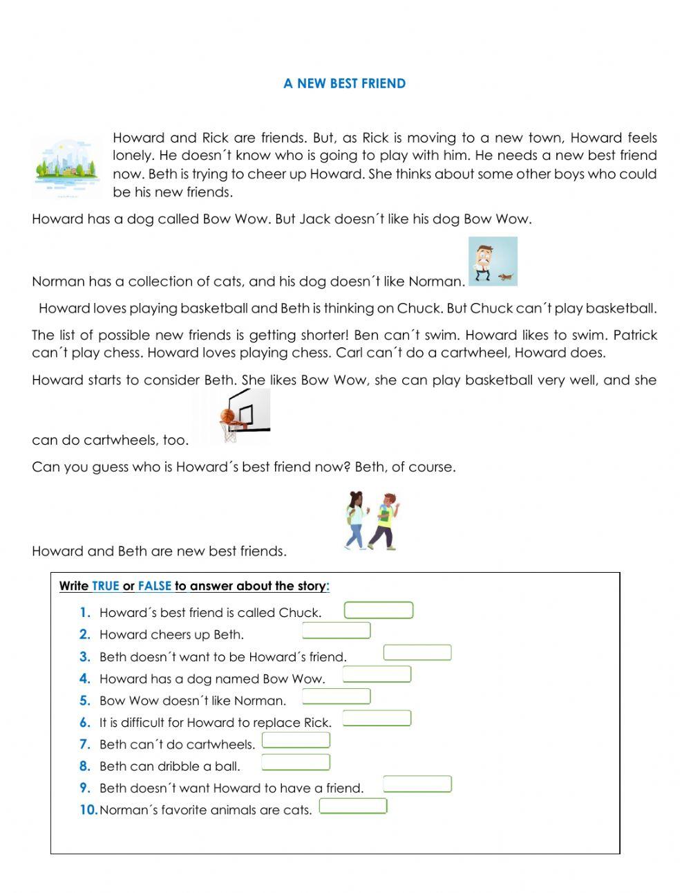 A New Best Friend 2526 | Petricia | Live Worksheets