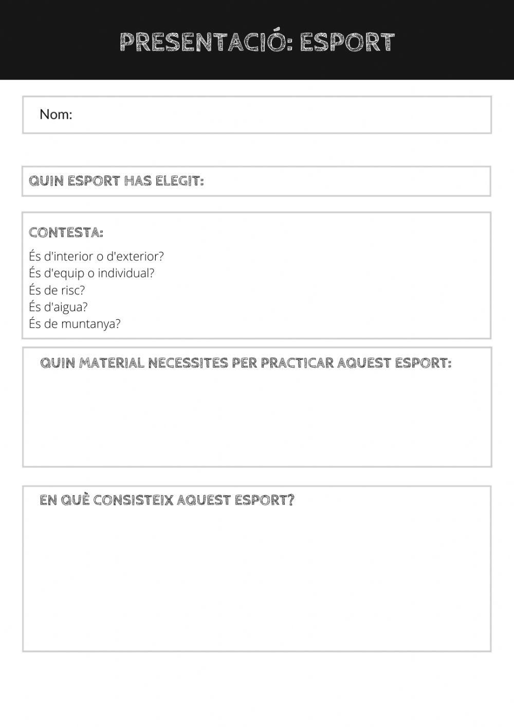 ESPORTS exercise | Live Worksheets