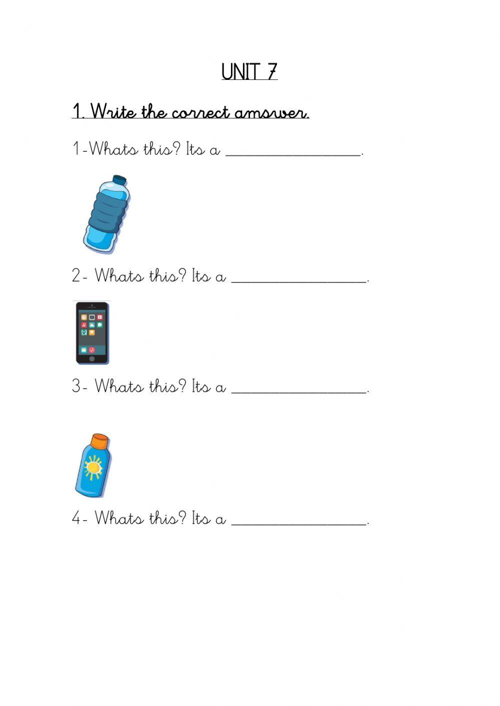 Vocabulary Unit 7 Online Activity | Live Worksheets