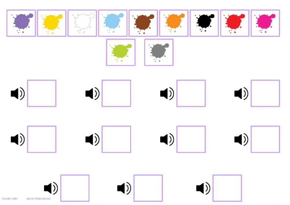 Colours | Free Interactive Worksheets | 226974