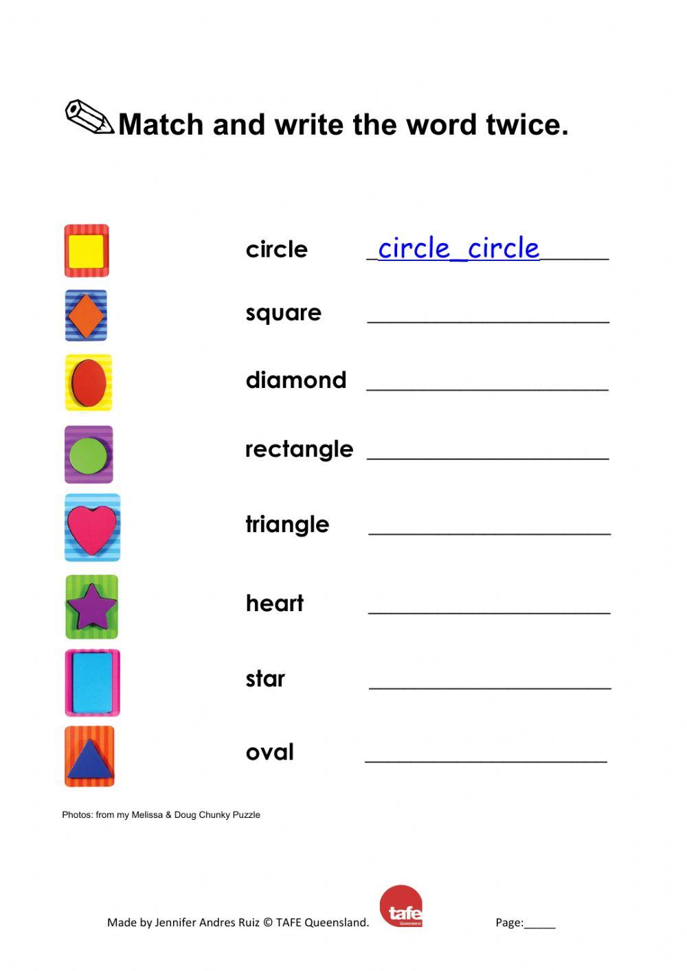 228047 | Shapes | Jen | LiveWorksheets