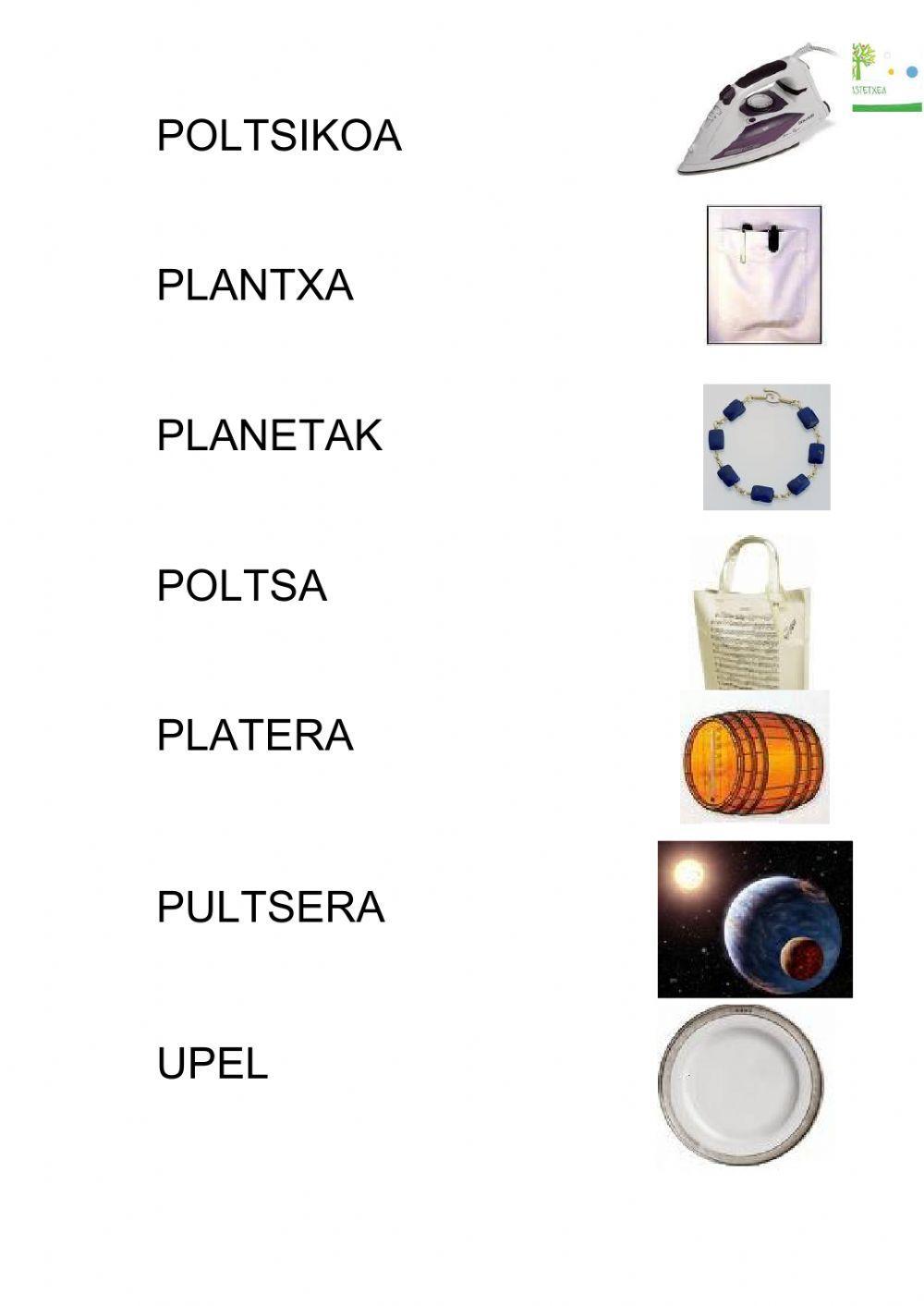 Fl, pl, bl | Free Interactive Worksheets | 228246