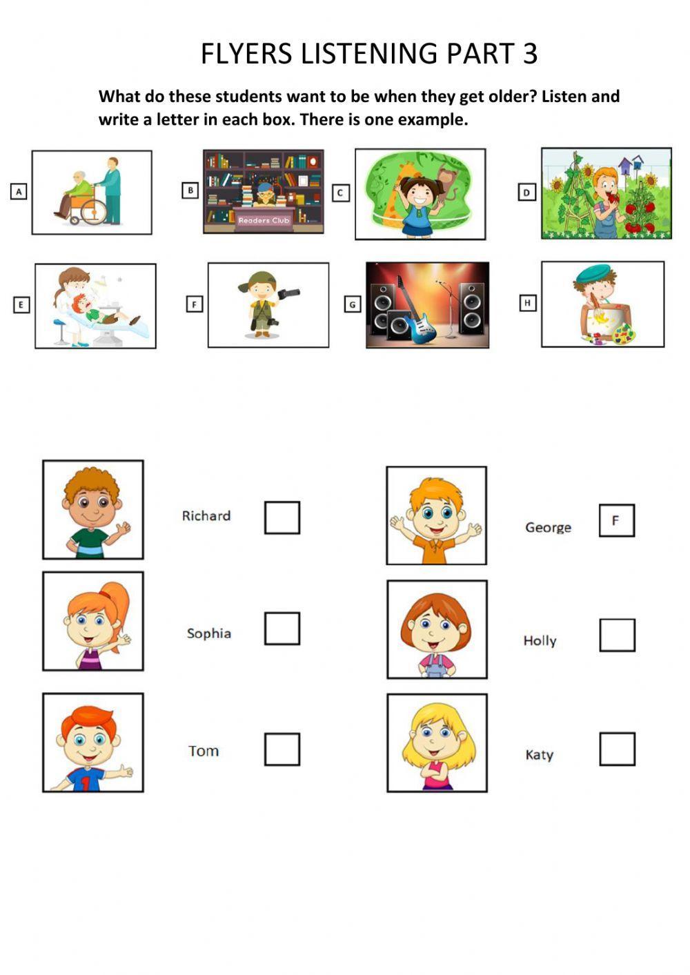 FLYERS part 3 l… | Free Interactive Worksheets | 230153