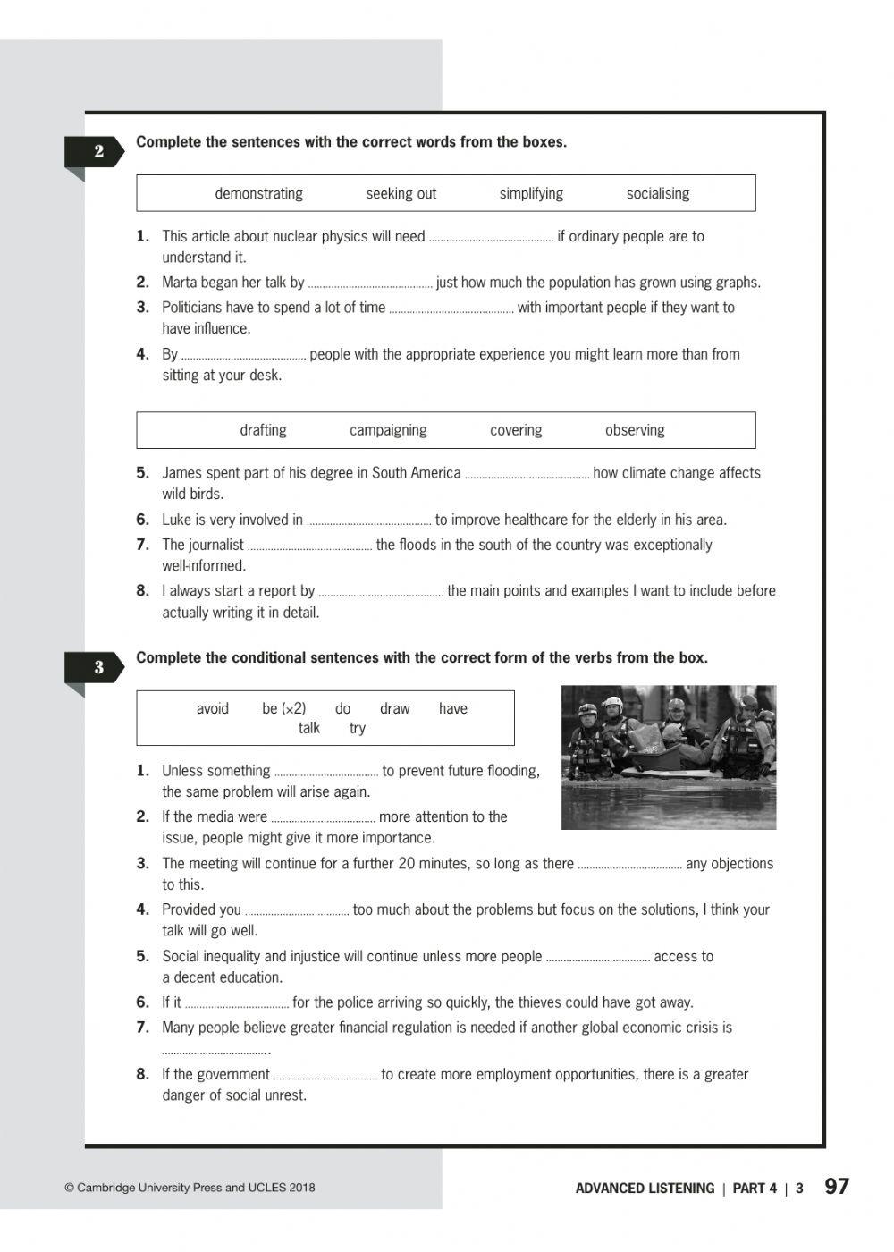 C1 Events list.+Voc. online exercise for | Live Worksheets