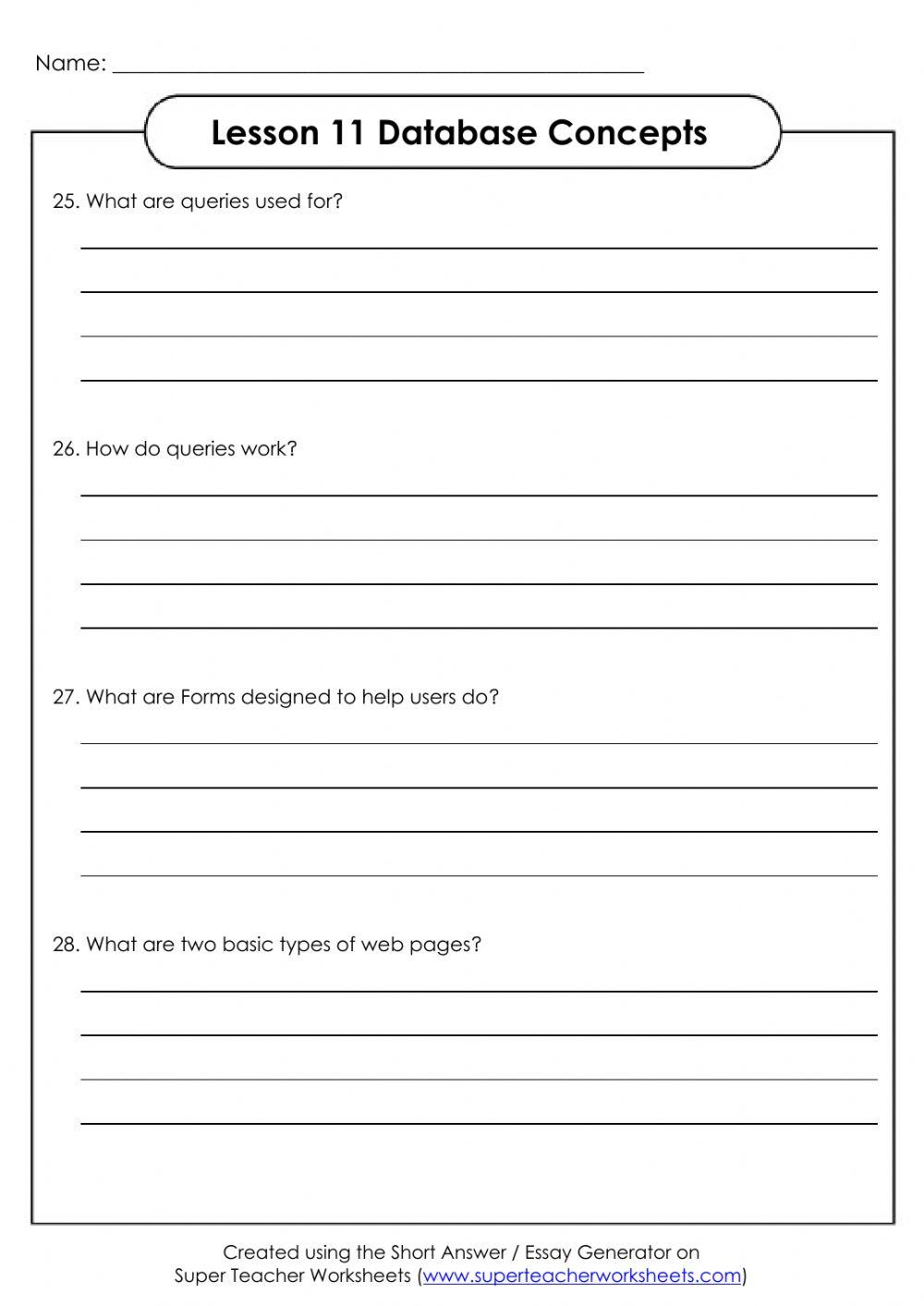 Lesson 11: Data… | Free Interactive Worksheets | 5741107