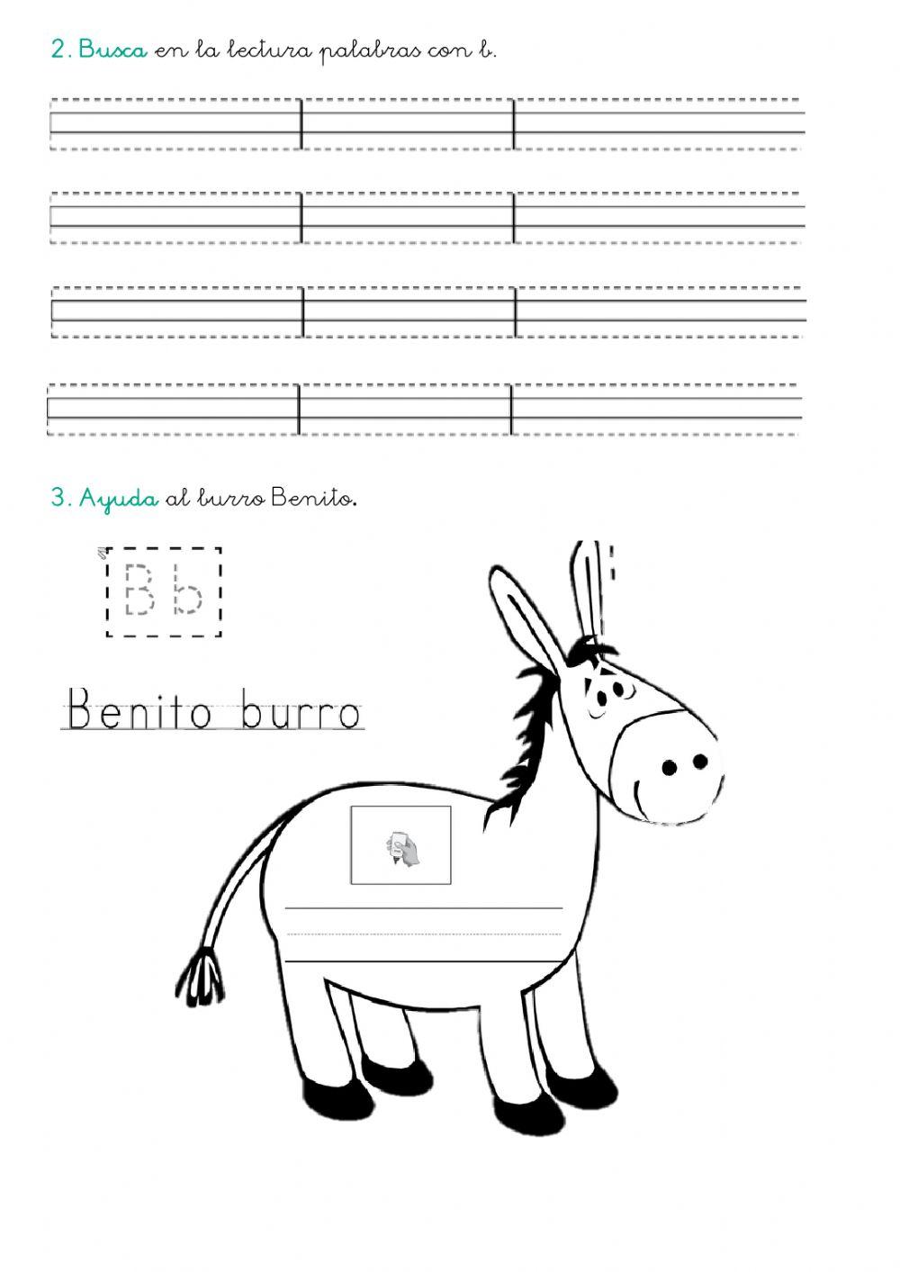 Ortografía letra b worksheet | Live Worksheets