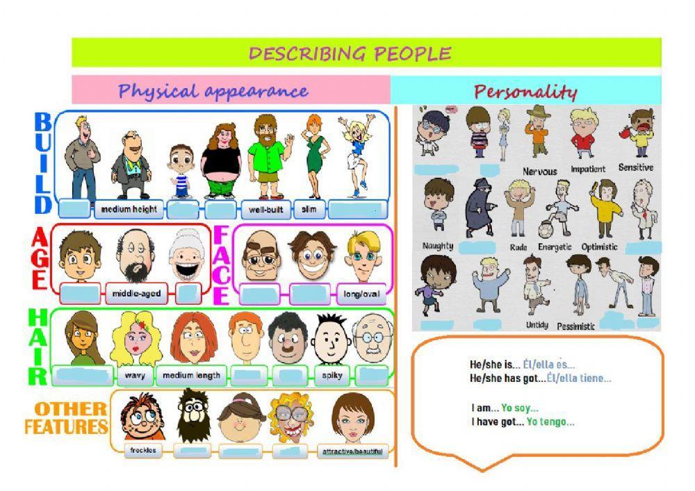 Describing People Physical Appearance Worksheet Live, 44% OFF Describing People Physical Appearance Worksheet Live, 44% OFF
