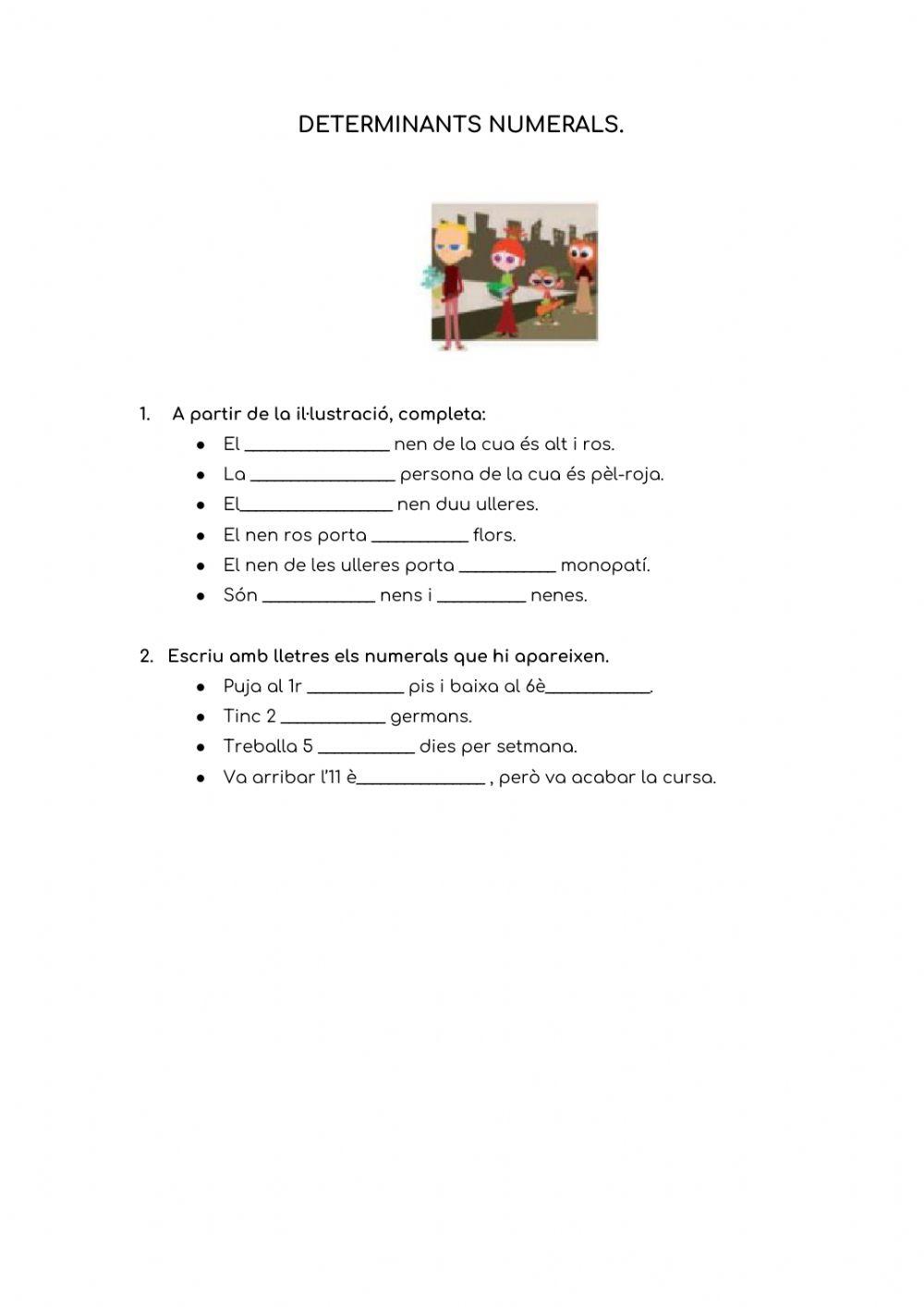 5746837 | Determinants numerals | Jenniferrm