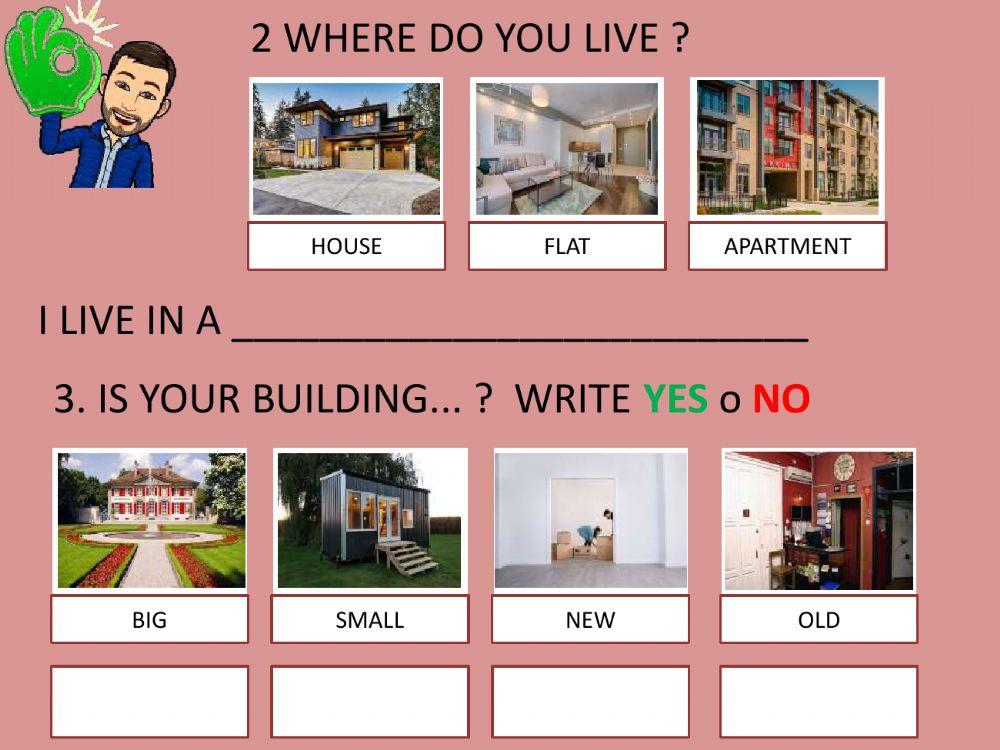 House online worksheet for TERCERO | Live Worksheets