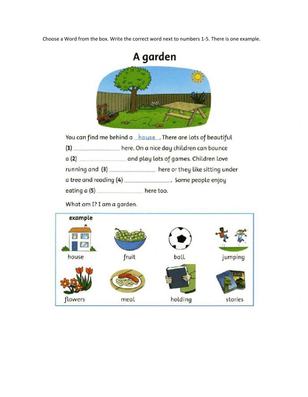 Reading and listening online activity | Live Worksheets