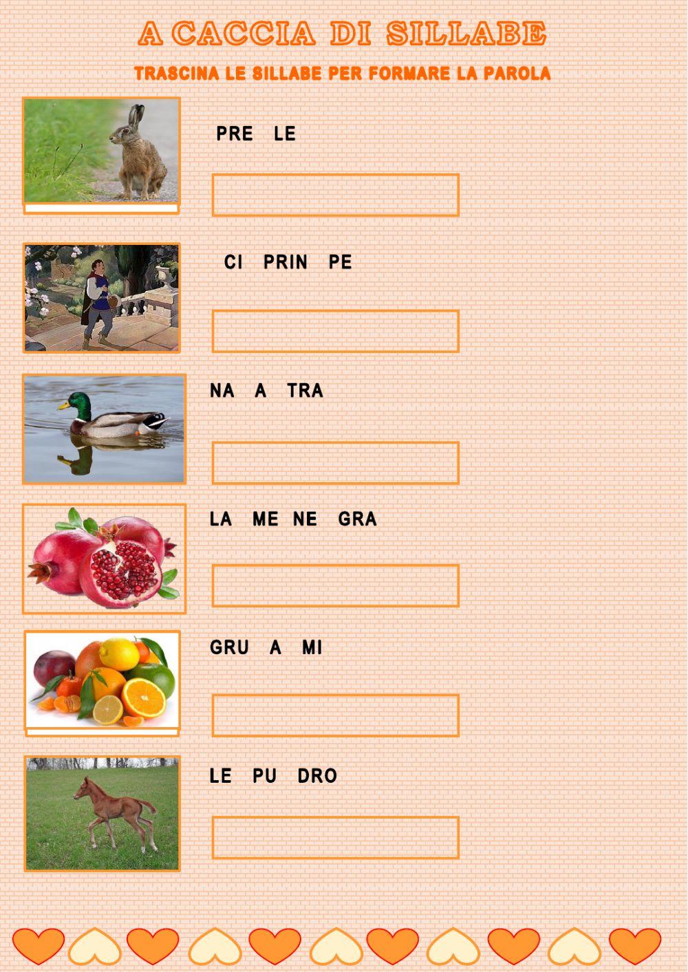 parole parole p… | Free Interactive Worksheets | 233167