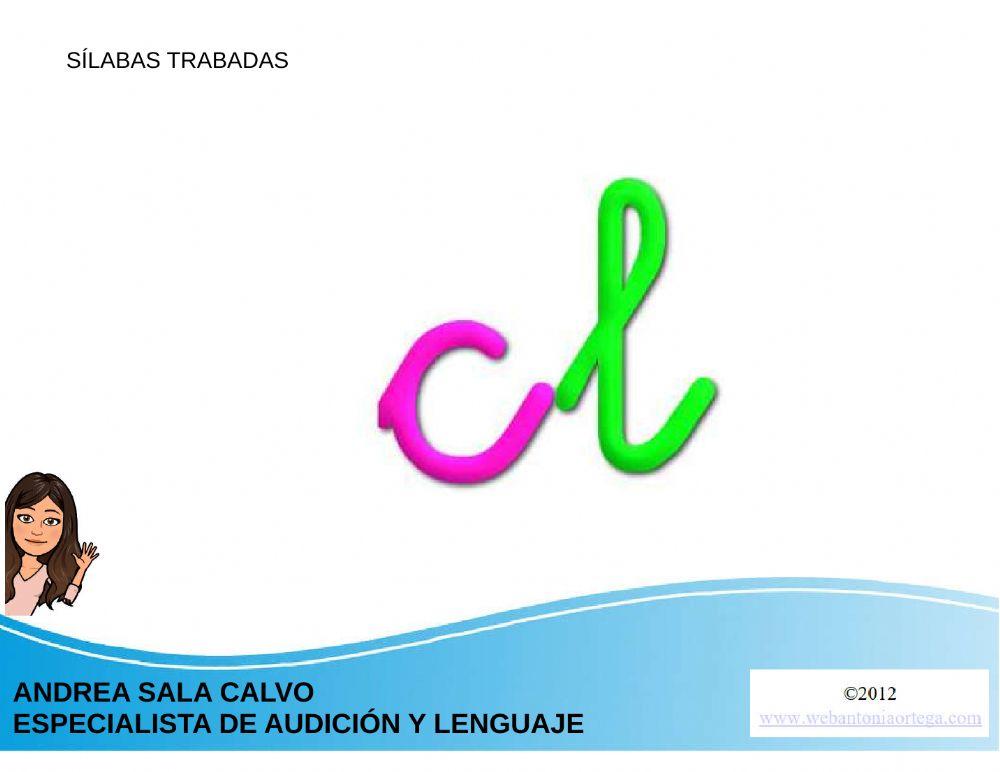 Sílabas trabadas cl worksheet | Live Worksheets