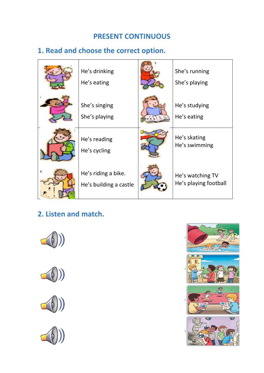 Present continuous 2840 | mruizcerca1 | Live