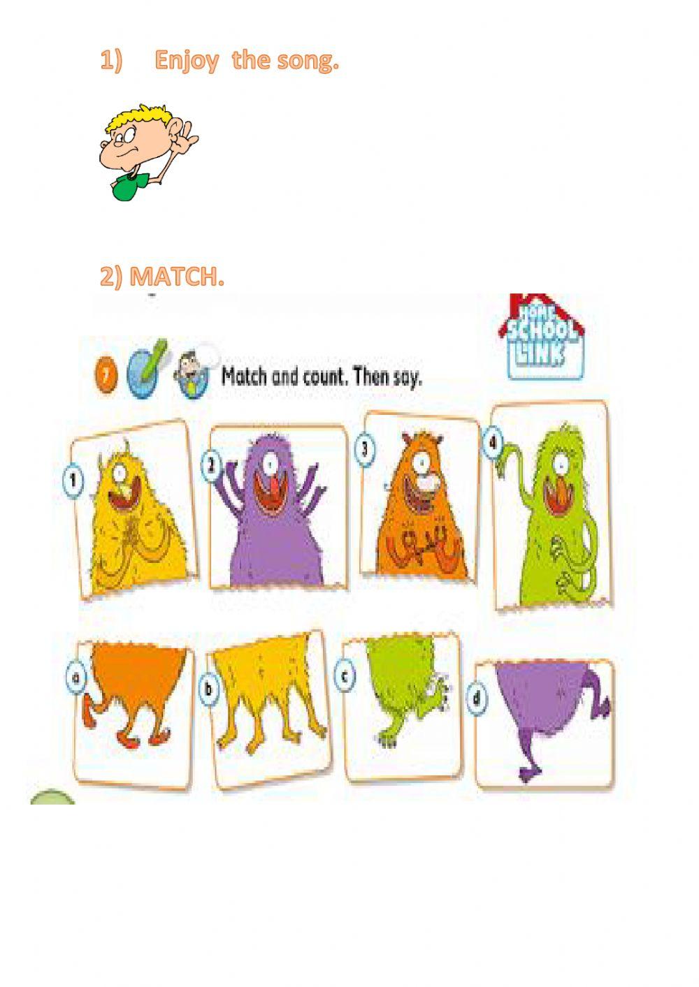 Parts of the bosy worksheet | Live Worksheets