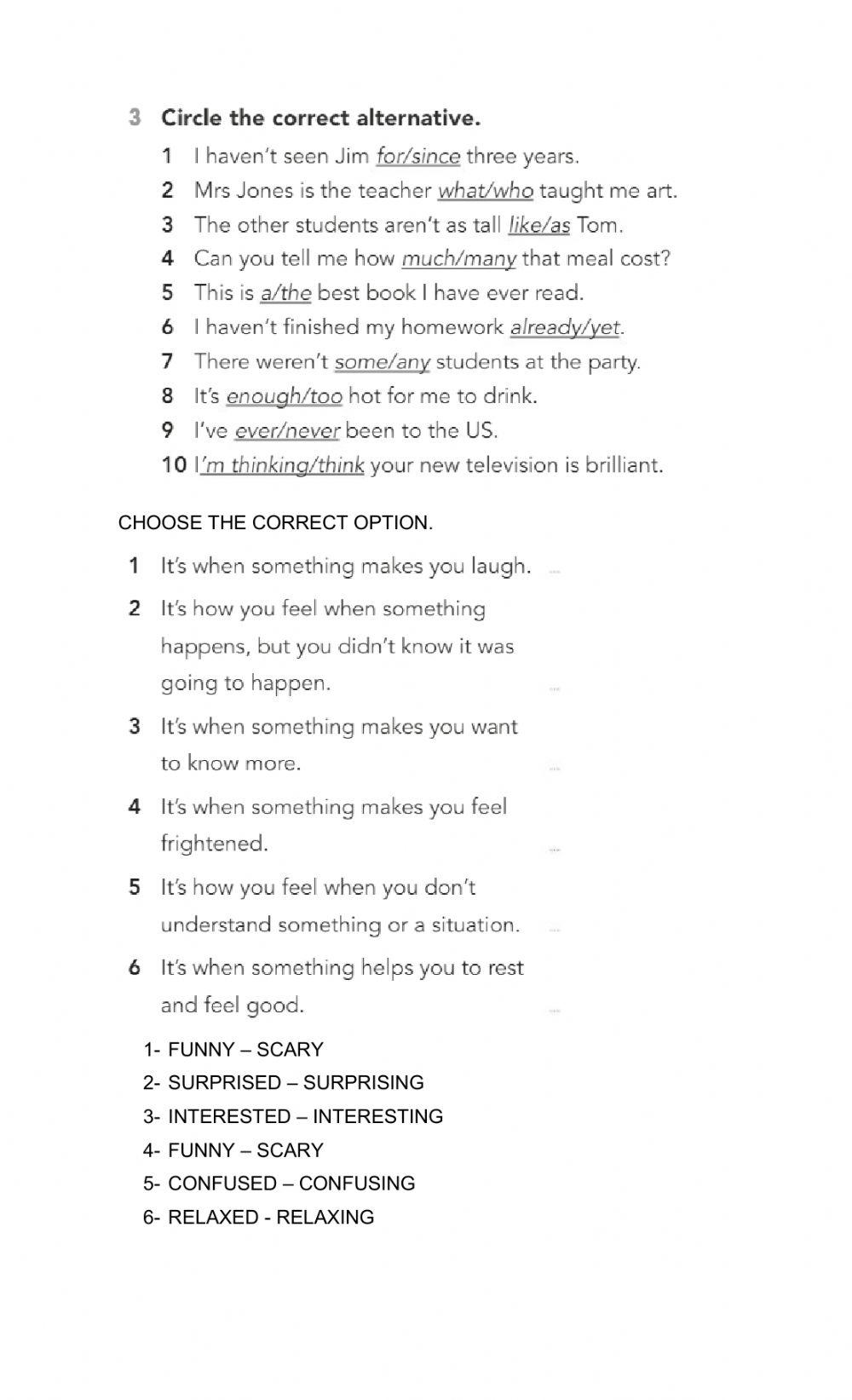 Revision unit 5… | Free Interactive Worksheets | 5755143