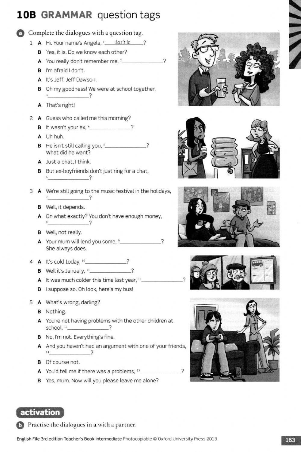 SpiridonovaEkaterina | Intermediate 10B Question tags