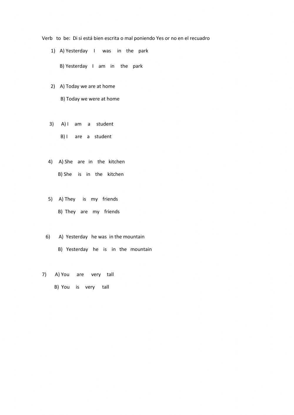 Verb To Be Present Or Past Online Exercise For Live Worksheets verb-to-be-present-or-past-online-exercise-for-live-worksheets