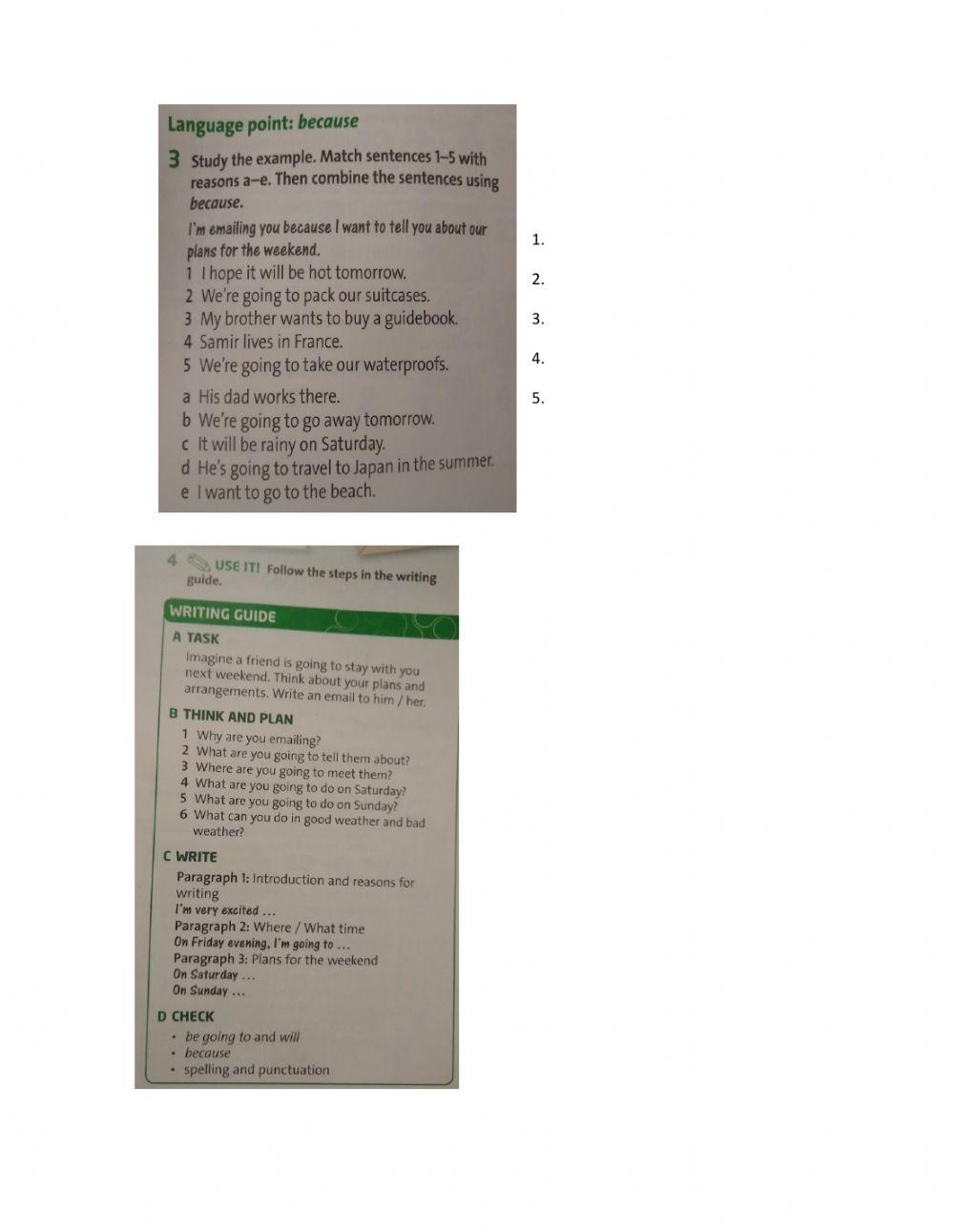 Informal email worksheet | Live Worksheets