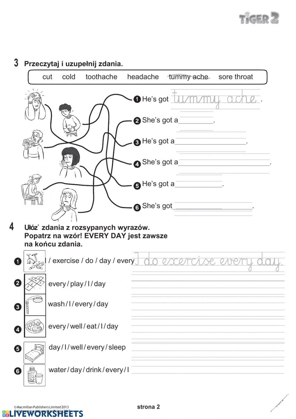 grade 2 week 6 online exercise for | Live Worksheets