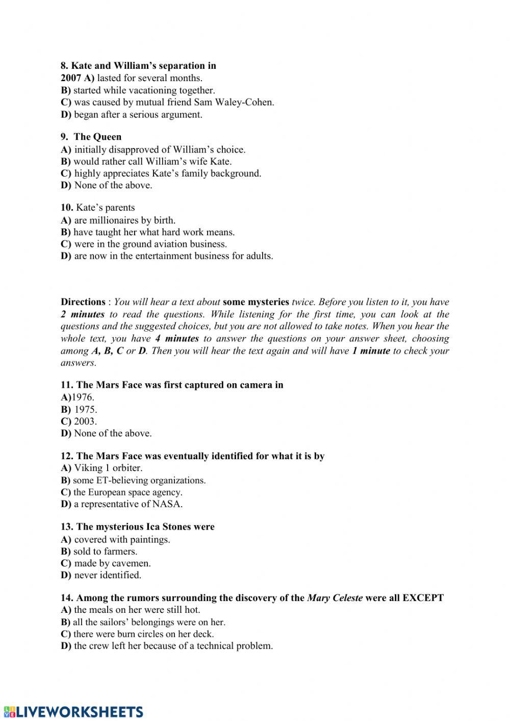 149498 | State exam practice test 12 - 2012 | Anastasiya