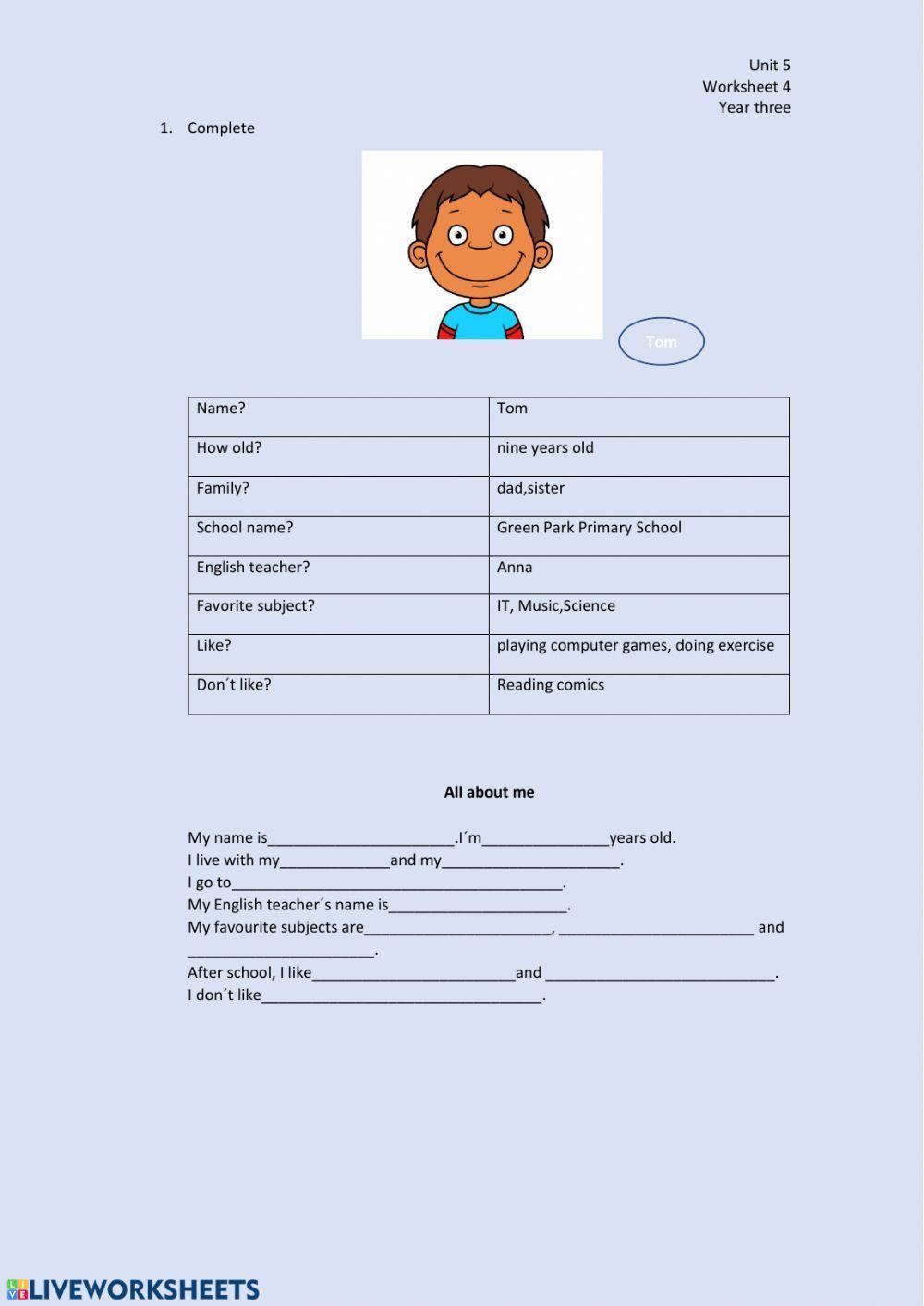 Fun time 4 | Free Interactive Worksheets | 149545