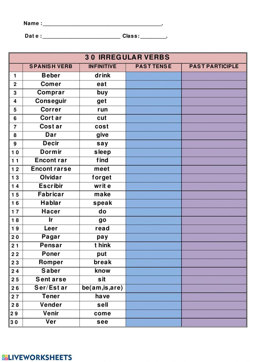 Some irregular … | Free Interactive Worksheets | 150419