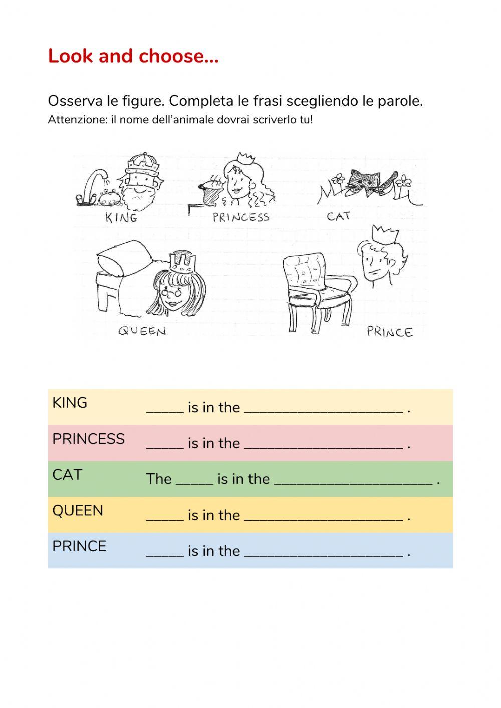 Look and choose… | Free Interactive Worksheets | 244107
