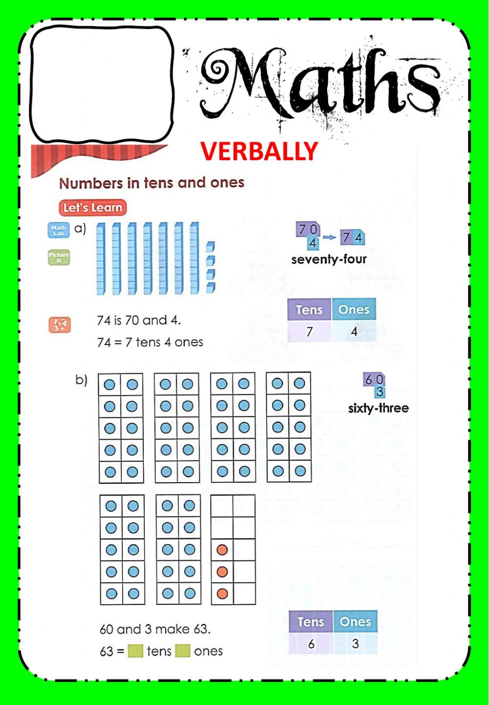 244300 | Week 16 - Thursday - Maths - Numbers