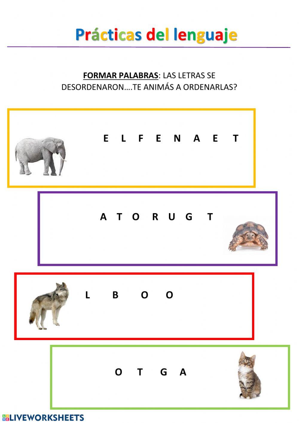 Formar palabras 151290 | vanina ferrante