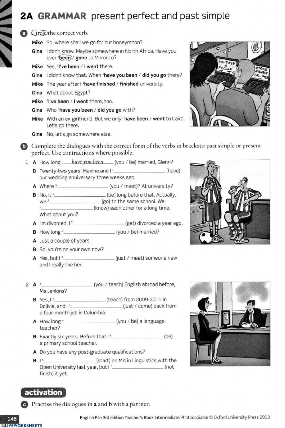 2A Grammar Homework online exercise for | Live Worksheets