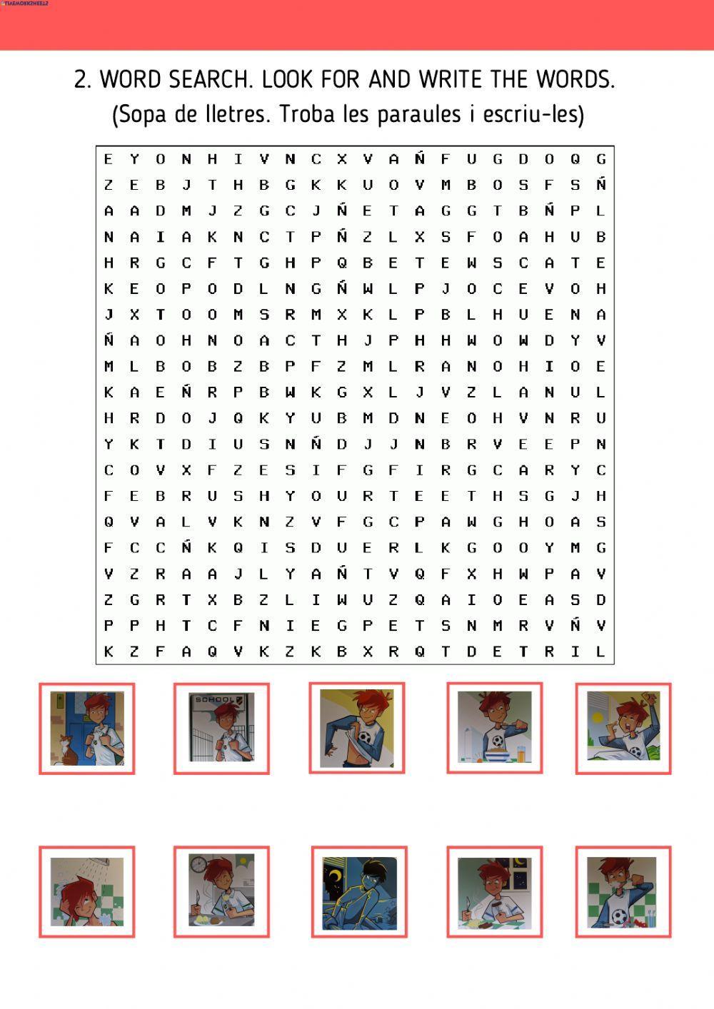 Things we do every day exercise | Live Worksheets