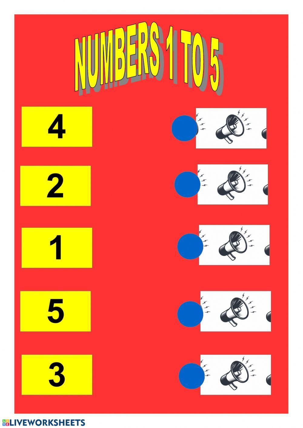 152089 | Numbers 1 to 5 | JOSÉ LUIS PONS