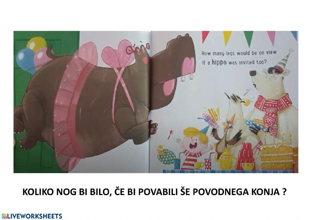 HOW MANY LEGS | kristina jelnikar | Live Worksheets