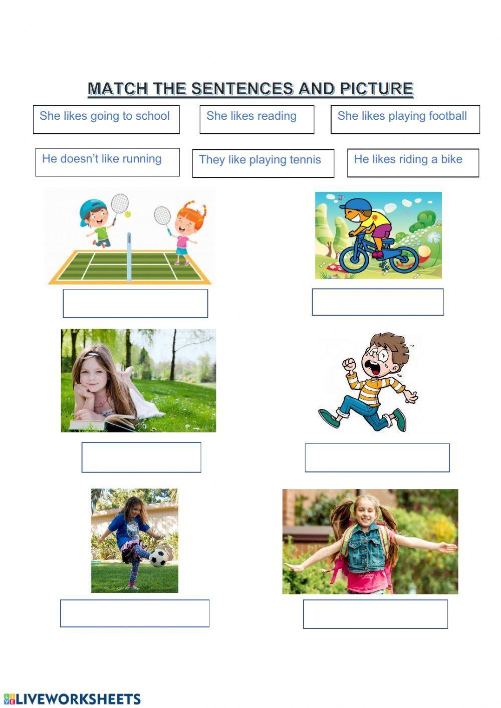 Match Sentences Free Interactive Worksheets 152986 match-sentences-free-interactive-worksheets-152986