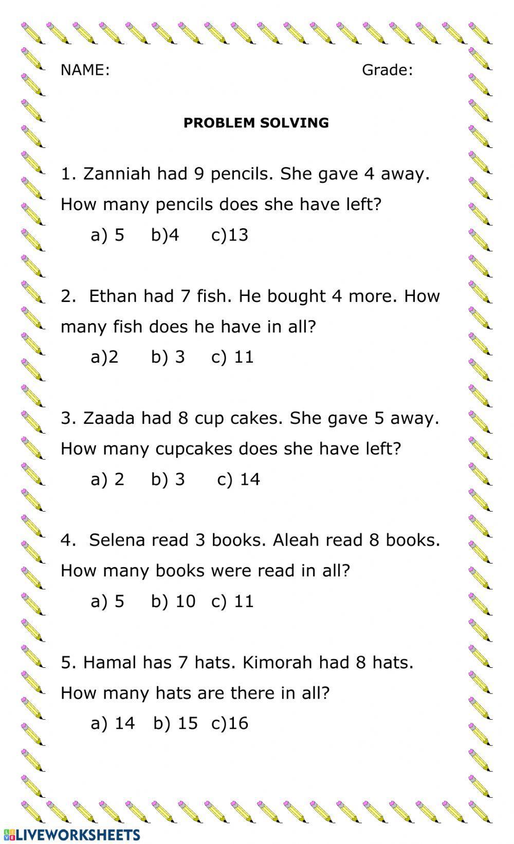 154451 | Computation | Petty707 | LiveWorksheets