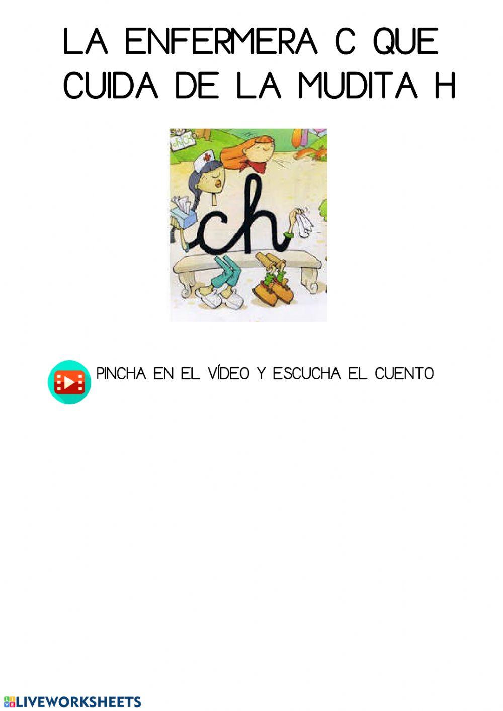 Letra CH | Free Interactive Worksheets | 154602
