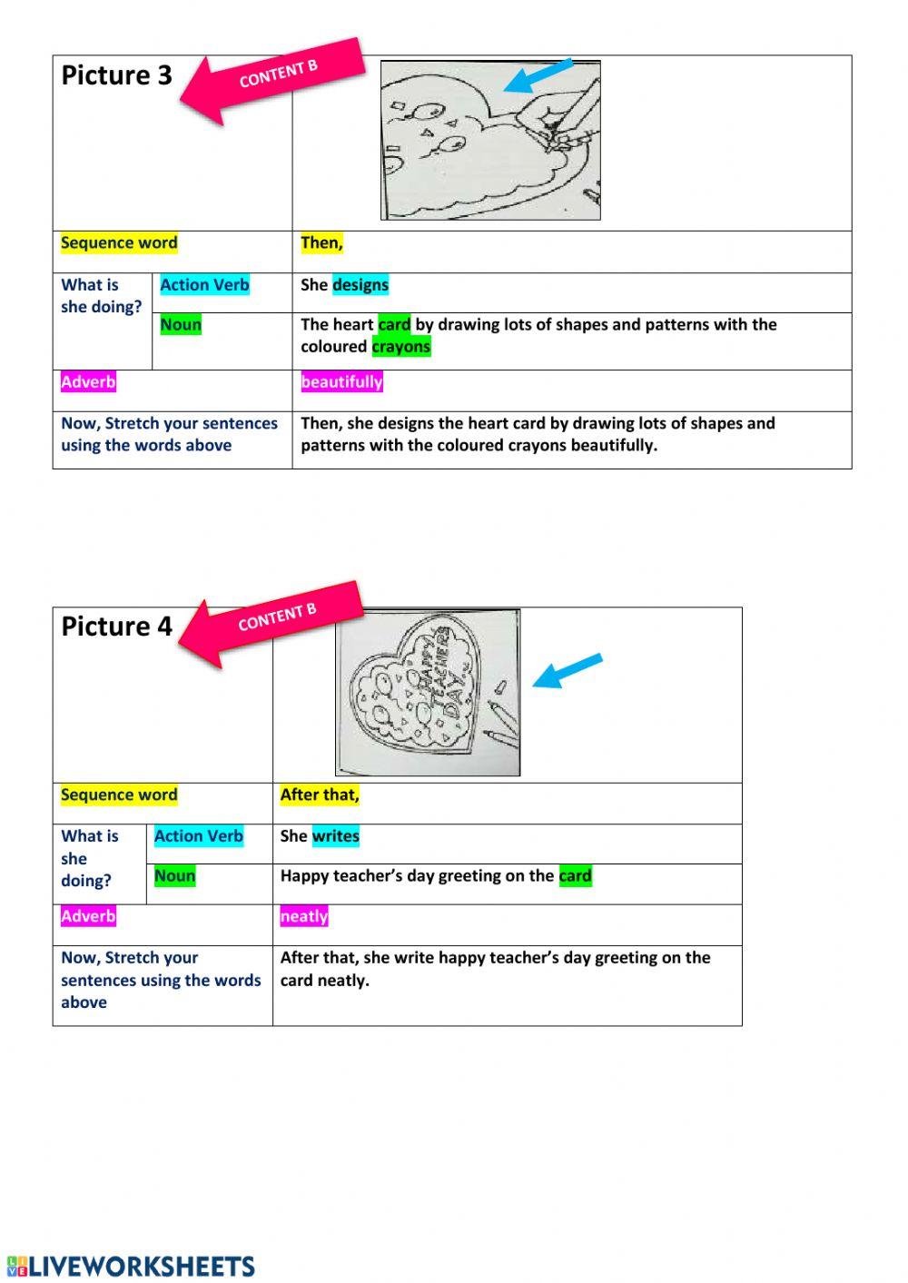 Crafts Procedural writing online exercise for | Live Worksheets Crafts Procedural writing online exercise for | Live Worksheets