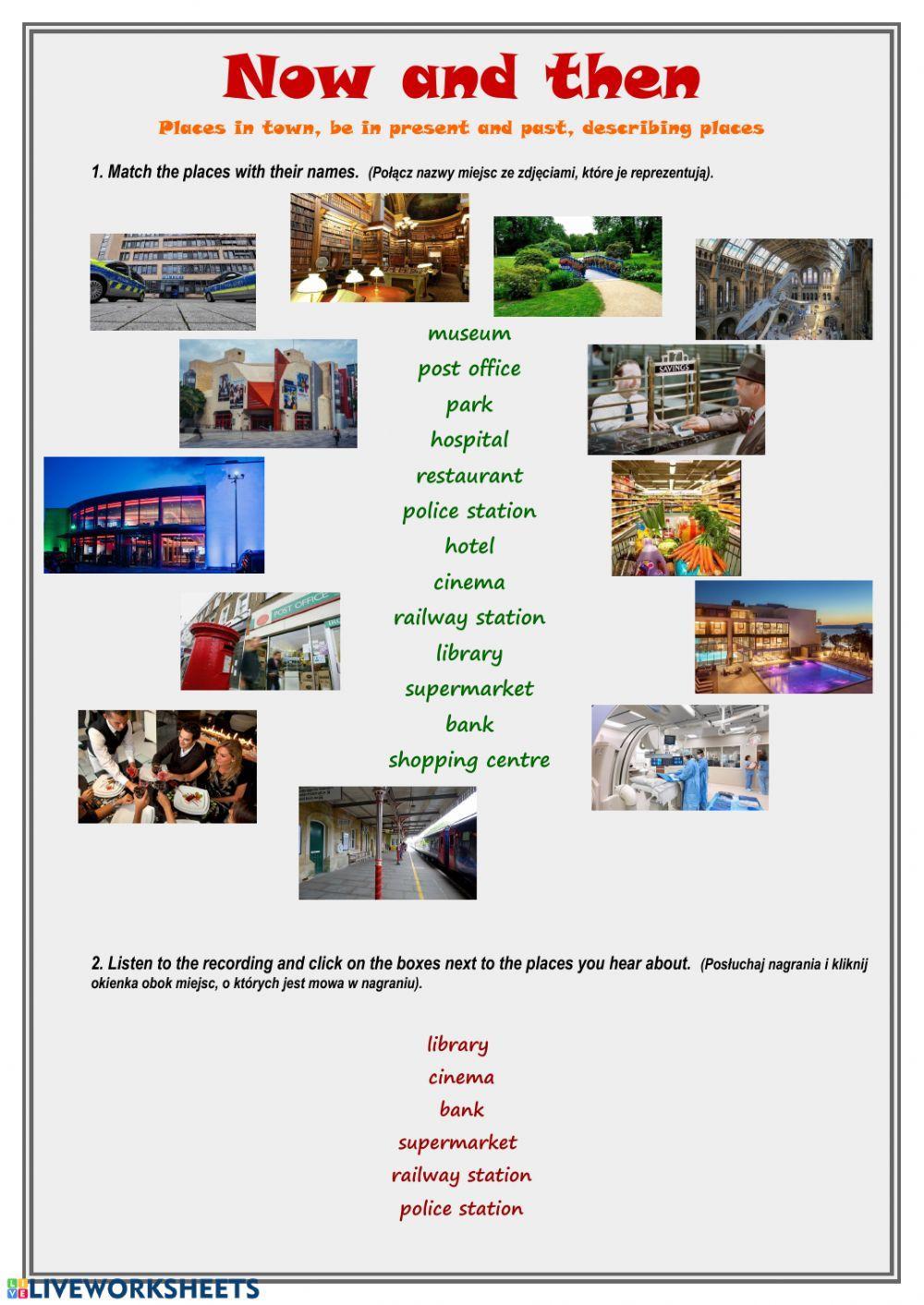 156003 | Now and then | dudetka | LiveWorksheets