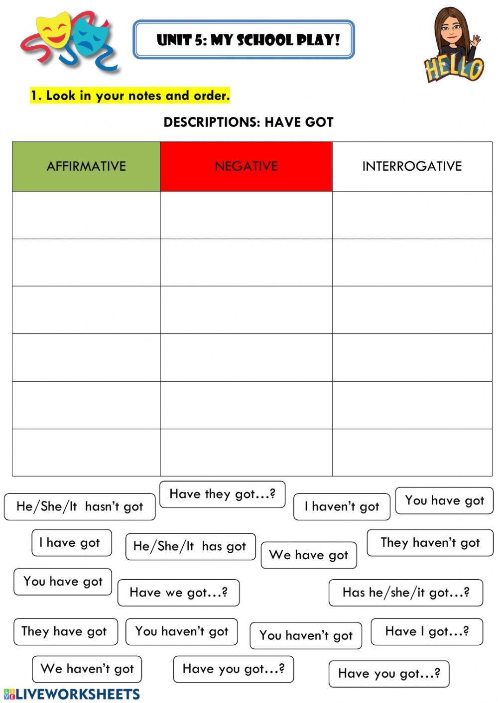 156296 | My school play | gadorgomez | LiveWorksheets