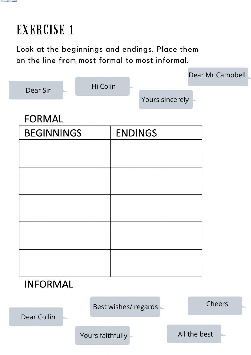 Email etiquette | Free Interactive Worksheets | 157123