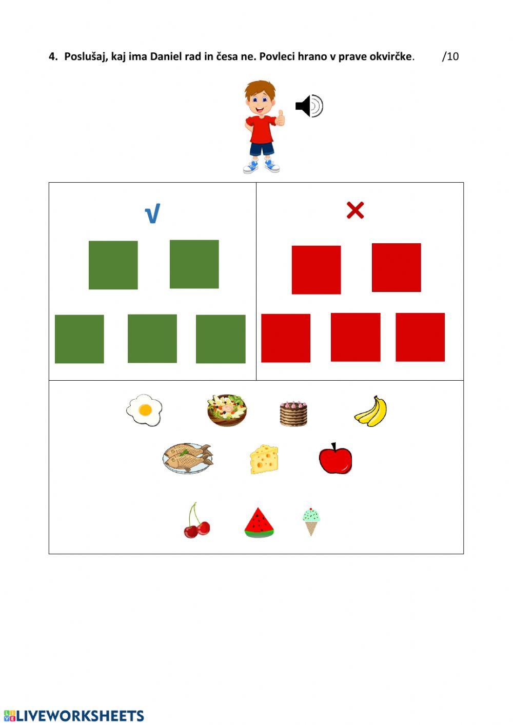 English test - May worksheet | Live Worksheets