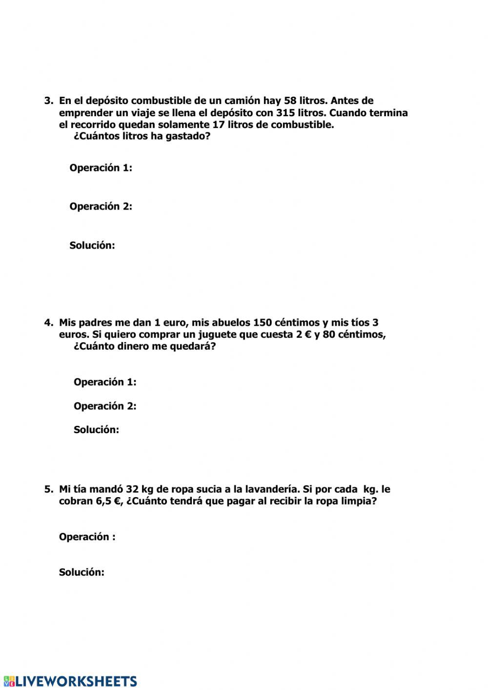 Mate tema 10 worksheet | Live Worksheets