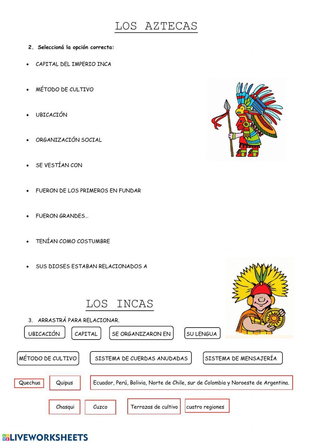 Hoja De Trabajo Inca